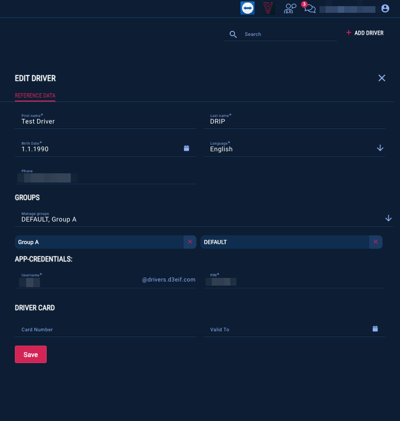 SMS messages directly from the DRIP dashboard
